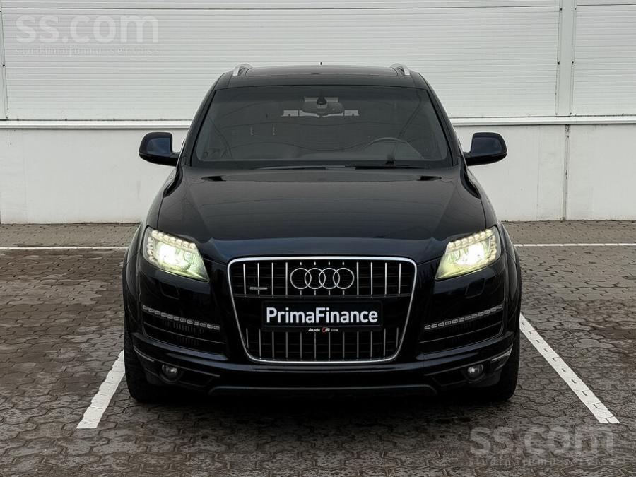 Black Audi Q7 2009 in Riga, with an engine capacity of 3.00 L and mileage of 0 thousand km for 11290 €, photo 7 on AUTOMOTO.COM.LV