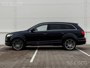 Black Audi Q7 2009 in Riga, with an engine capacity of 3.00 L and mileage of 0 thousand km for 11290 €, photo 10 on AUTOMOTO.COM.LV