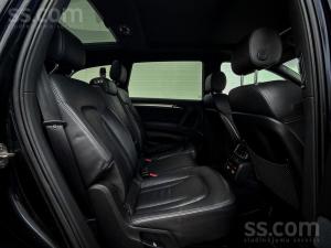 Black Audi Q7 2009 in Riga, with an engine capacity of 3.00 L and mileage of 0 thousand km for 11290 €, photo 21 on AUTOMOTO.COM.LV