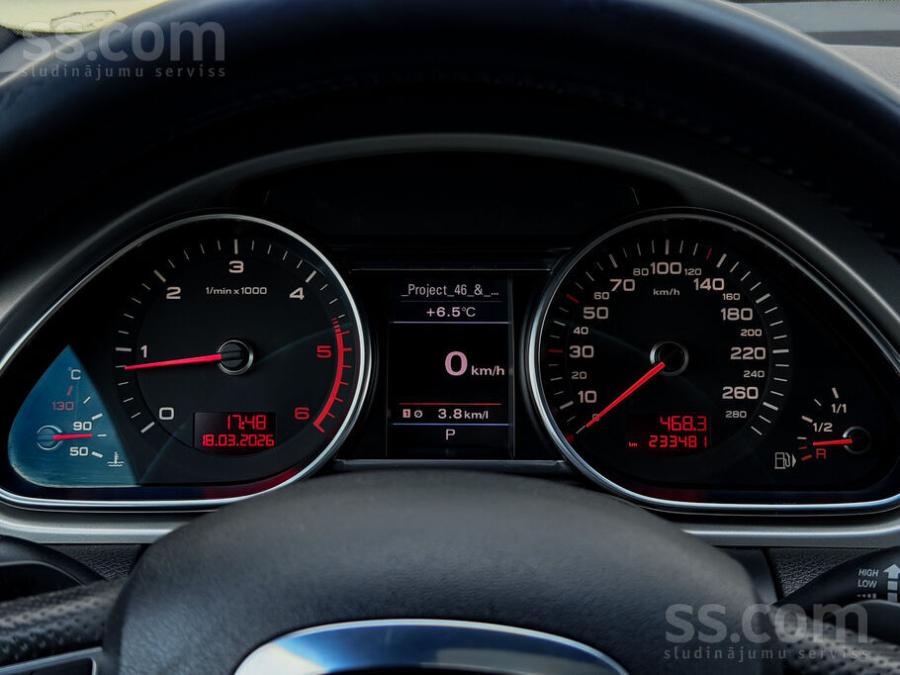 Black Audi Q7 2009 in Riga, with an engine capacity of 3.00 L and mileage of 0 thousand km for 11290 €, photo 25 on AUTOMOTO.COM.LV