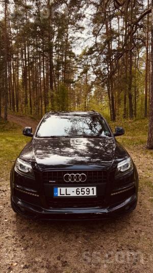 Melns Audi Q7 2009 Rīga, ar dzinēja tilpumu 4.20 L un nobraukumu 368 tūkst. km par 5190 €, foto 3 vietnē AUTOMOTO.COM.LV