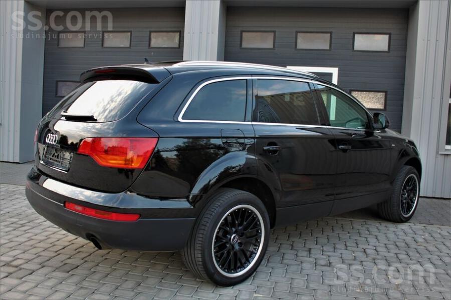 Melns Audi Q7 2009 Rīga, ar dzinēja tilpumu 3.00 L un nobraukumu 0 tūkst. km par 8490 €, foto 7 vietnē AUTOMOTO.COM.LV
