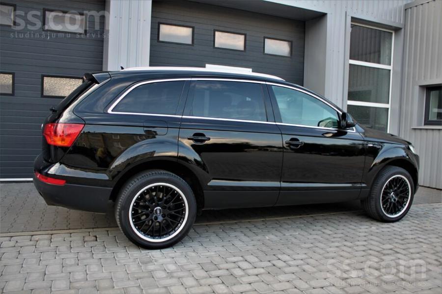 Melns Audi Q7 2009 Rīga, ar dzinēja tilpumu 3.00 L un nobraukumu 0 tūkst. km par 8490 €, foto 8 vietnē AUTOMOTO.COM.LV