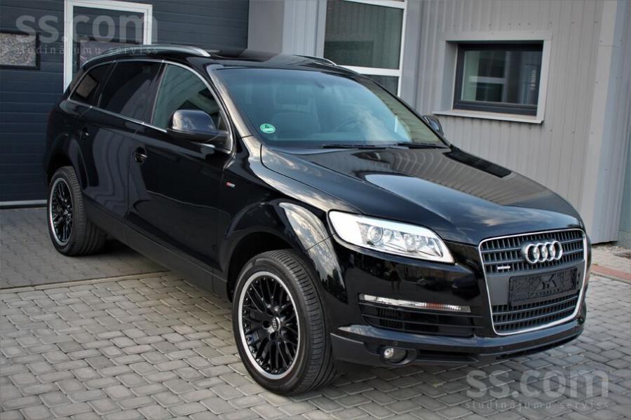 Melns Audi Q7 2009 Rīga, ar dzinēja tilpumu 3.00 L un nobraukumu 0 tūkst. km par 8490 €, foto 9 vietnē AUTOMOTO.COM.LV