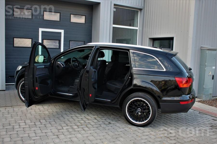 Melns Audi Q7 2009 Rīga, ar dzinēja tilpumu 3.00 L un nobraukumu 0 tūkst. km par 8490 €, foto 10 vietnē AUTOMOTO.COM.LV