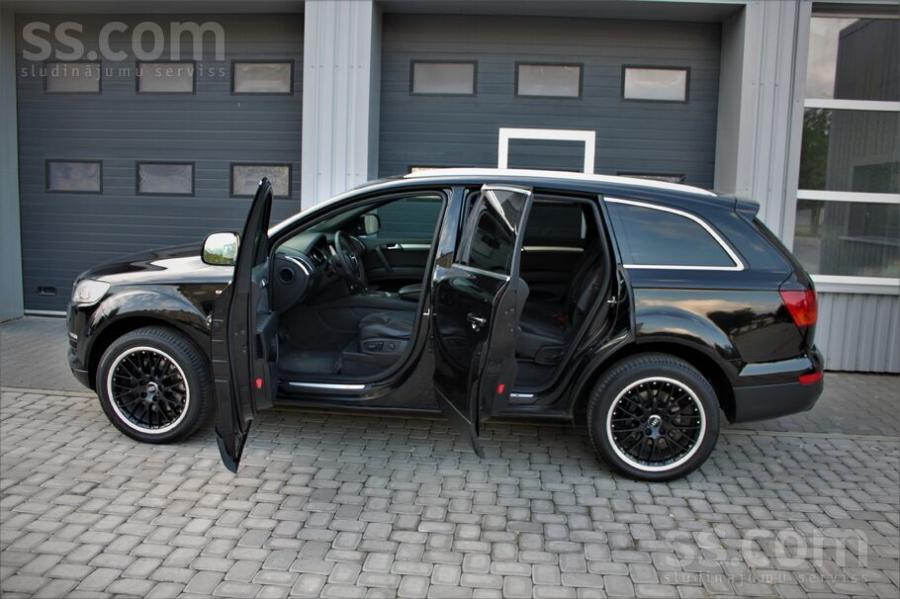 Melns Audi Q7 2009 Rīga, ar dzinēja tilpumu 3.00 L un nobraukumu 0 tūkst. km par 8490 €, foto 14 vietnē AUTOMOTO.COM.LV