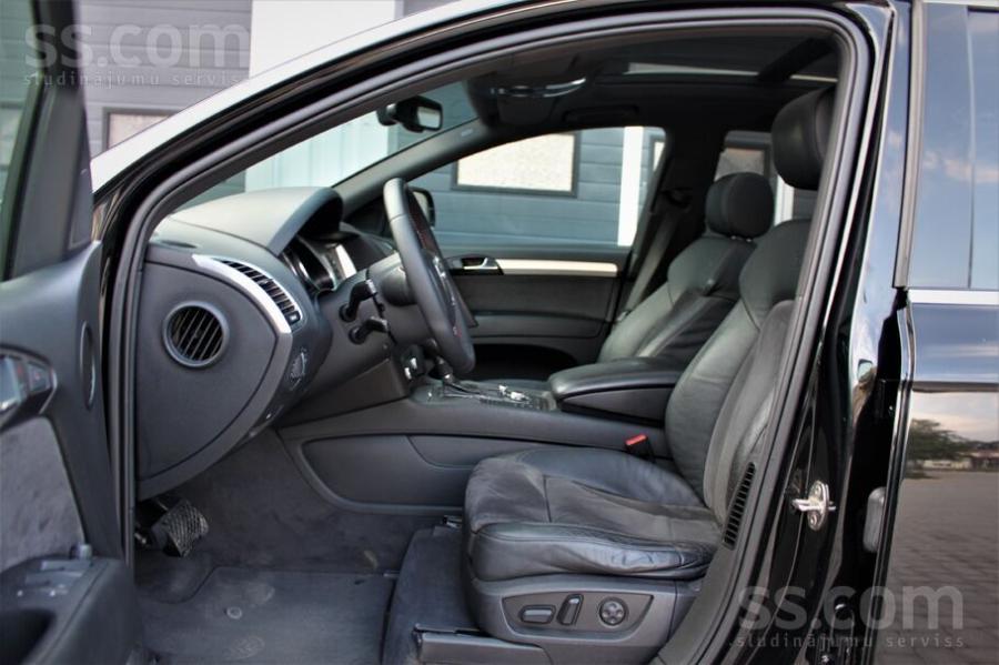 Melns Audi Q7 2009 Rīga, ar dzinēja tilpumu 3.00 L un nobraukumu 0 tūkst. km par 8490 €, foto 17 vietnē AUTOMOTO.COM.LV