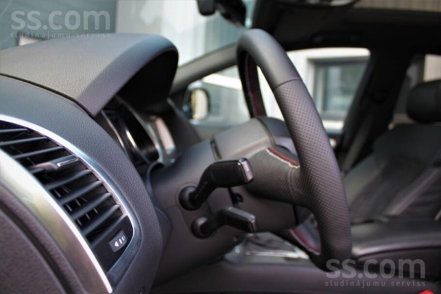 Melns Audi Q7 2009 Rīga, ar dzinēja tilpumu 3.00 L un nobraukumu 0 tūkst. km par 8490 €, foto 18 vietnē AUTOMOTO.COM.LV