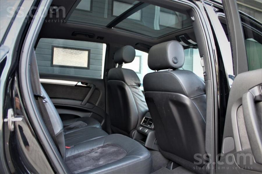 Melns Audi Q7 2009 Rīga, ar dzinēja tilpumu 3.00 L un nobraukumu 0 tūkst. km par 8490 €, foto 28 vietnē AUTOMOTO.COM.LV