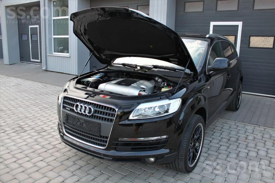 Melns Audi Q7 2009 Rīga, ar dzinēja tilpumu 3.00 L un nobraukumu 0 tūkst. km par 8490 €, foto 35 vietnē AUTOMOTO.COM.LV