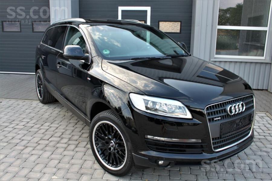 Melns Audi Q7 2009 Rīga, ar dzinēja tilpumu 3.00 L un nobraukumu 0 tūkst. km par 8490 €, foto 36 vietnē AUTOMOTO.COM.LV