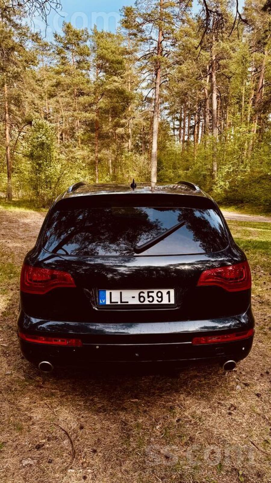 Black Audi Q7 2009 in Riga, with an engine capacity of 4.20 L and mileage of 368 thousand km for 5190 €, photo 15 on AUTOMOTO.COM.LV