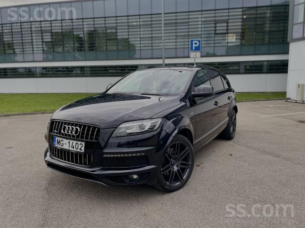 Melns Audi Q7 2009 Daugavpils, ar dzinēja tilpumu 3.00 L un nobraukumu 330 tūkst. km par 10500 €, foto 1 vietnē AUTOMOTO.COM.LV