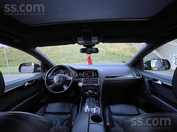 Melns Audi Q7 2009 Daugavpils, ar dzinēja tilpumu 3.00 L un nobraukumu 330 tūkst. km par 10500 €, foto 6 vietnē AUTOMOTO.COM.LV