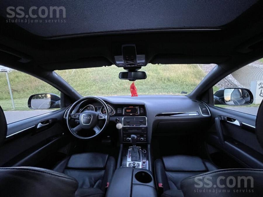 Melns Audi Q7 2009 Daugavpils, ar dzinēja tilpumu 3.00 L un nobraukumu 330 tūkst. km par 10500 €, foto 7 vietnē AUTOMOTO.COM.LV