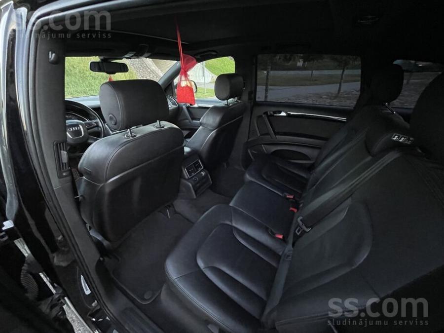 Melns Audi Q7 2009 Daugavpils, ar dzinēja tilpumu 3.00 L un nobraukumu 330 tūkst. km par 10500 €, foto 12 vietnē AUTOMOTO.COM.LV