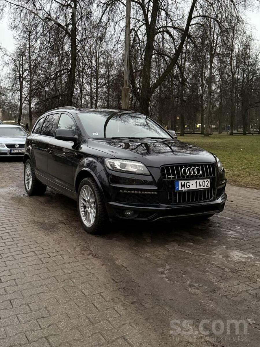 Melns Audi Q7 2009 Daugavpils, ar dzinēja tilpumu 3.00 L un nobraukumu 330 tūkst. km par 10500 €, foto 23 vietnē AUTOMOTO.COM.LV