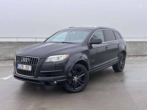 Melns Audi Q7 2010 Viļņa, ar dzinēja tilpumu 2.97 L un nobraukumu 277 tūkst. km par 9850 €, foto 2 vietnē AUTOMOTO.COM.LV