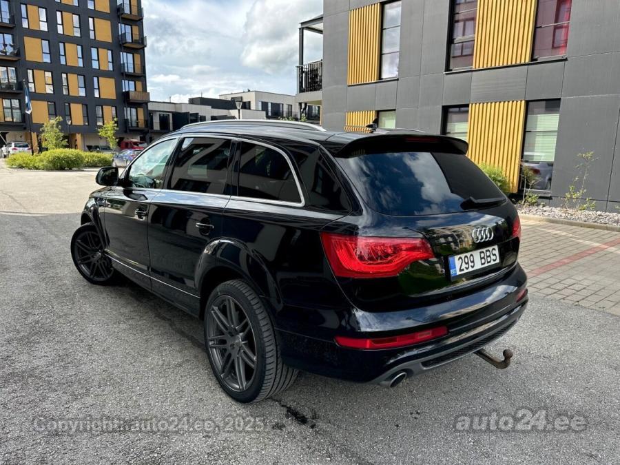 Black Audi Q7 2010 in Tartu, with an engine capacity of 3.00 L and mileage of 331 thousand km for 10999 €, photo 2 on AUTOMOTO.COM.LV