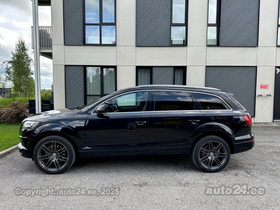 Black Audi Q7 2010 in Tartu, with an engine capacity of 3.00 L and mileage of 331 thousand km for 10999 €, photo 6 on AUTOMOTO.COM.LV