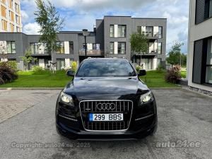 Black Audi Q7 2010 in Tartu, with an engine capacity of 3.00 L and mileage of 331 thousand km for 10999 €, photo 7 on AUTOMOTO.COM.LV