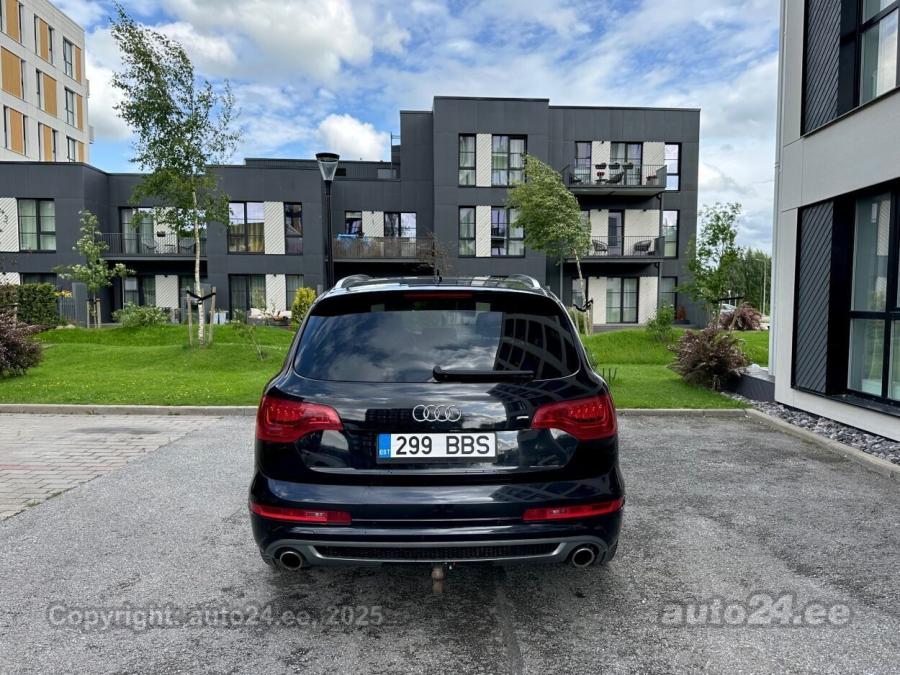Black Audi Q7 2010 in Tartu, with an engine capacity of 3.00 L and mileage of 331 thousand km for 10999 €, photo 8 on AUTOMOTO.COM.LV