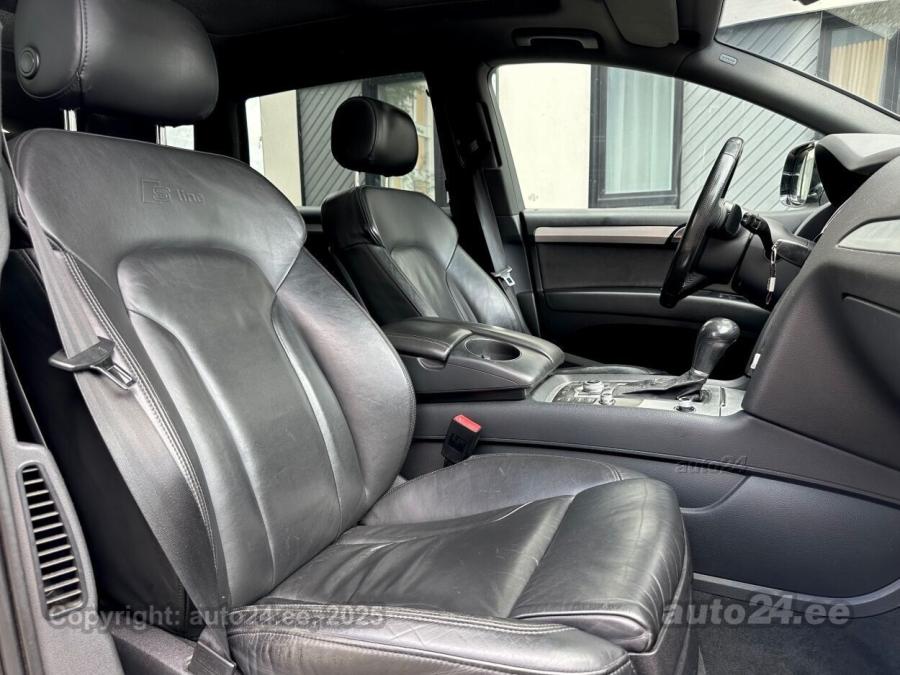 Black Audi Q7 2010 in Tartu, with an engine capacity of 3.00 L and mileage of 331 thousand km for 10999 €, photo 9 on AUTOMOTO.COM.LV