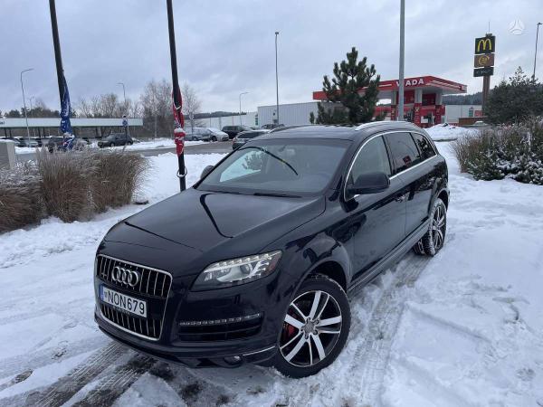 Black Audi Q7 2010 in Vilnius, with an engine capacity of 2.97 L and mileage of 340 thousand km for 9500 €, photo 1 on AUTOMOTO.COM.LV