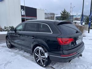 Black Audi Q7 2010 in Vilnius, with an engine capacity of 2.97 L and mileage of 340 thousand km for 9500 €, photo 7 on AUTOMOTO.COM.LV