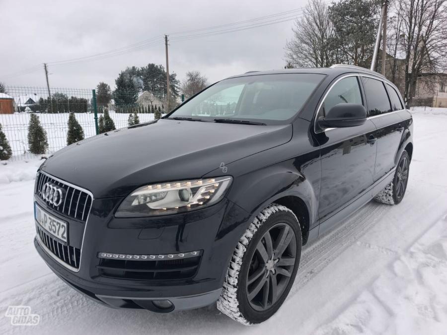 Melns Audi Q7 2010 Druskininkai, ar dzinēja tilpumu 3.00 L un nobraukumu 276 tūkst. km par 9490 €, foto 2 vietnē AUTOMOTO.COM.LV
