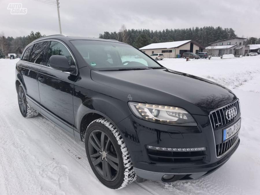 Melns Audi Q7 2010 Druskininkai, ar dzinēja tilpumu 3.00 L un nobraukumu 276 tūkst. km par 9490 €, foto 4 vietnē AUTOMOTO.COM.LV