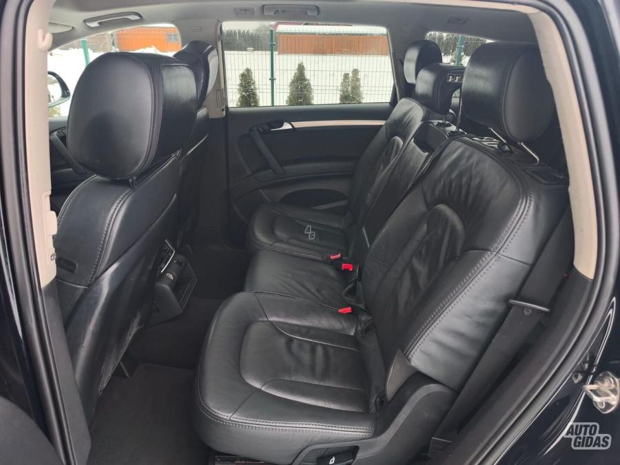 Melns Audi Q7 2010 Druskininkai, ar dzinēja tilpumu 3.00 L un nobraukumu 276 tūkst. km par 9490 €, foto 9 vietnē AUTOMOTO.COM.LV