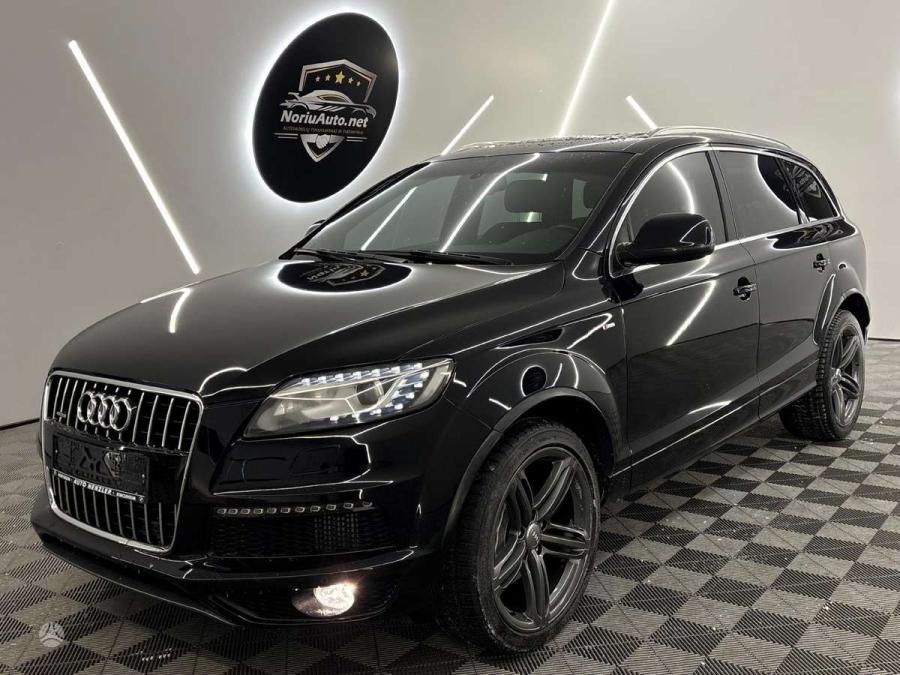 Melns Audi Q7 2010 Marijampole, ar dzinēja tilpumu 2.97 L un nobraukumu 235 tūkst. km par 13250 €, foto 29 vietnē AUTOMOTO.COM.LV