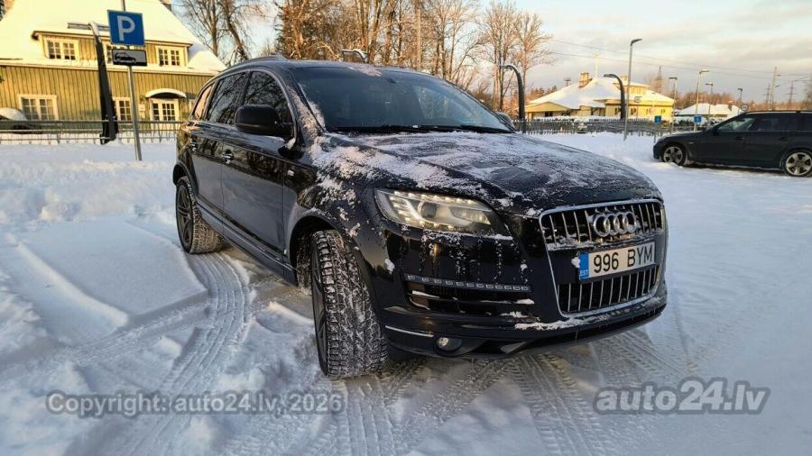 Melns Audi Q7 2010 Tallina, ar dzinēja tilpumu 3.00 L un nobraukumu 336 tūkst. km par 10950 €, foto 1 vietnē AUTOMOTO.COM.LV