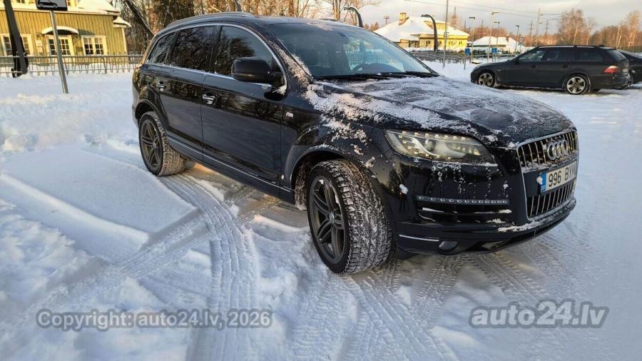 Melns Audi Q7 2010 Tallina, ar dzinēja tilpumu 3.00 L un nobraukumu 336 tūkst. km par 10950 €, foto 5 vietnē AUTOMOTO.COM.LV
