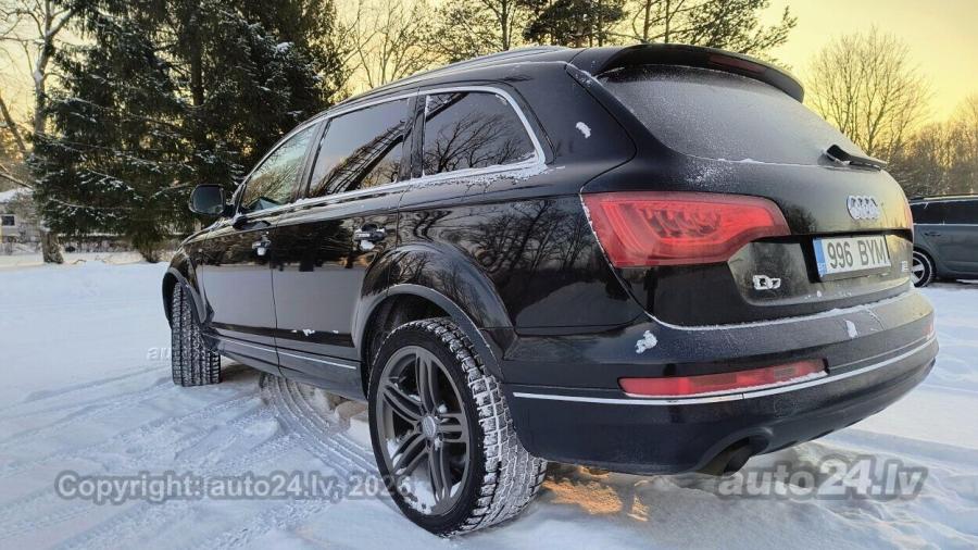Melns Audi Q7 2010 Tallina, ar dzinēja tilpumu 3.00 L un nobraukumu 336 tūkst. km par 10950 €, foto 8 vietnē AUTOMOTO.COM.LV