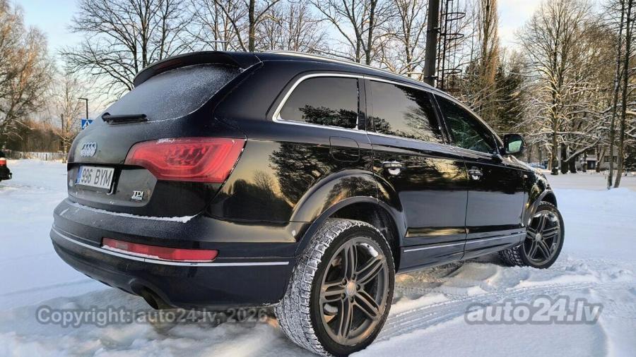 Melns Audi Q7 2010 Tallina, ar dzinēja tilpumu 3.00 L un nobraukumu 336 tūkst. km par 10950 €, foto 7 vietnē AUTOMOTO.COM.LV
