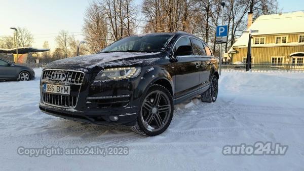 Melns Audi Q7 2010 Tallina, ar dzinēja tilpumu 3.00 L un nobraukumu 336 tūkst. km par 10950 €, foto 9 vietnē AUTOMOTO.COM.LV