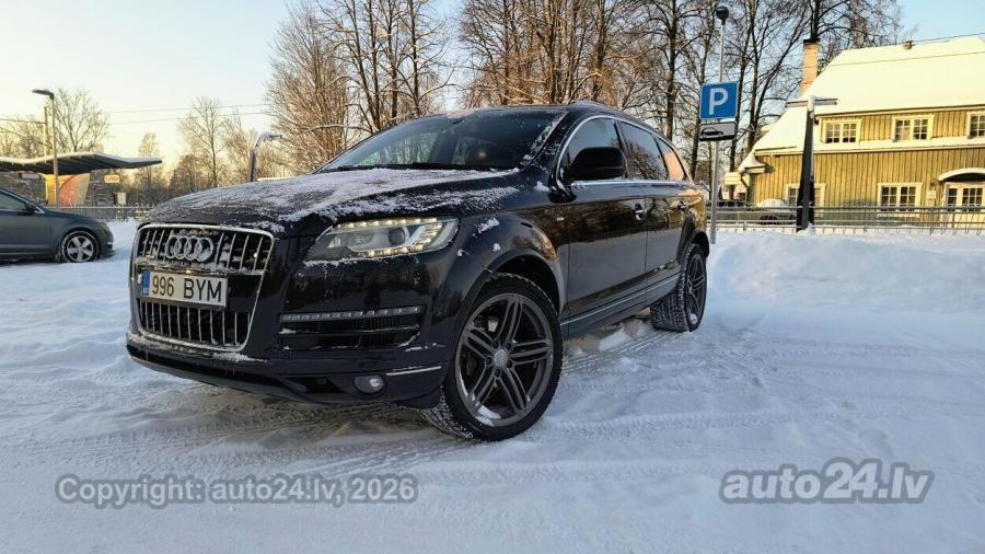 Melns Audi Q7 2010 Tallina, ar dzinēja tilpumu 3.00 L un nobraukumu 336 tūkst. km par 10950 €, foto 9 vietnē AUTOMOTO.COM.LV