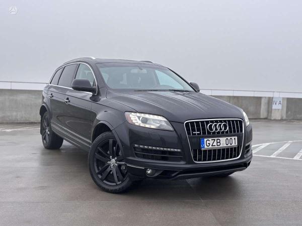 Black Audi Q7 2010 in Vilnius, with an engine capacity of 2.97 L and mileage of 277 thousand km for 9950 €, photo 1 on AUTOMOTO.COM.LV