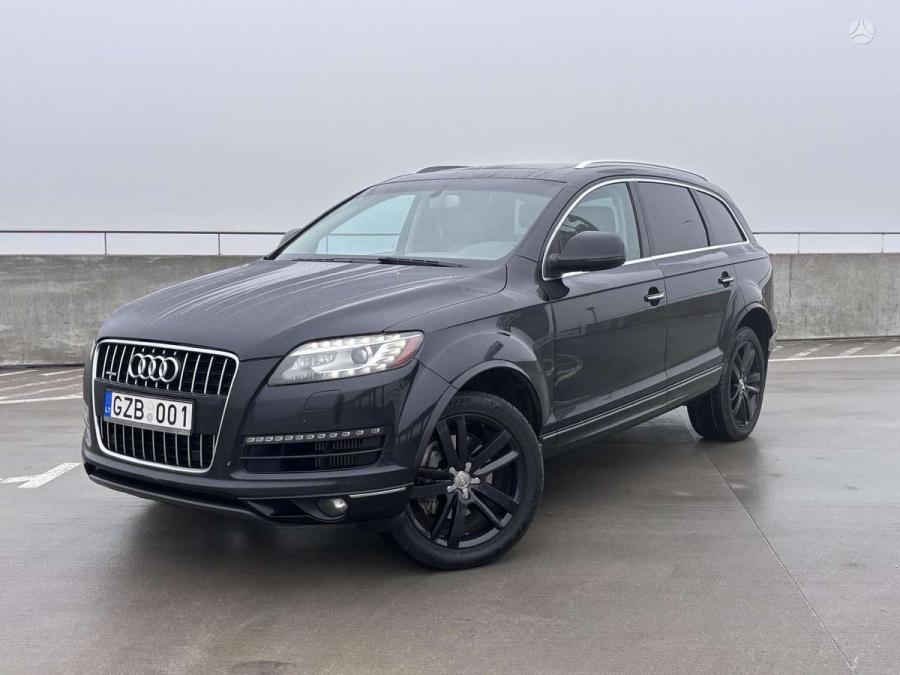 Melns Audi Q7 2010 Viļņa, ar dzinēja tilpumu 2.97 L un nobraukumu 277 tūkst. km par 9950 €, foto 2 vietnē AUTOMOTO.COM.LV