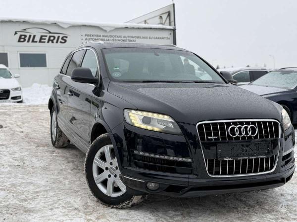 Melns Audi Q7 2010 Utena, ar dzinēja tilpumu 2.97 L un nobraukumu 290 tūkst. km par 8590 €, foto 1 vietnē AUTOMOTO.COM.LV