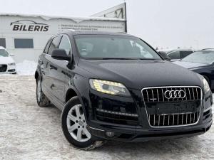 Melns Audi Q7 2010 Utena, ar dzinēja tilpumu 2.97 L un nobraukumu 290 tūkst. km par 8590 €, foto  vietnē AUTOMOTO.COM.LV