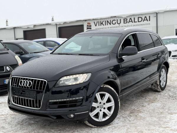 Melns Audi Q7 2010 Utena, ar dzinēja tilpumu 2.97 L un nobraukumu 290 tūkst. km par 8590 €, foto 3 vietnē AUTOMOTO.COM.LV