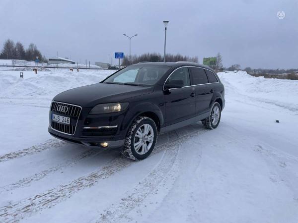 Melns Audi Q7 2010 Viļņa, ar dzinēja tilpumu 3.60 L un nobraukumu 211 tūkst. km par 8950 €, foto 7 vietnē AUTOMOTO.COM.LV