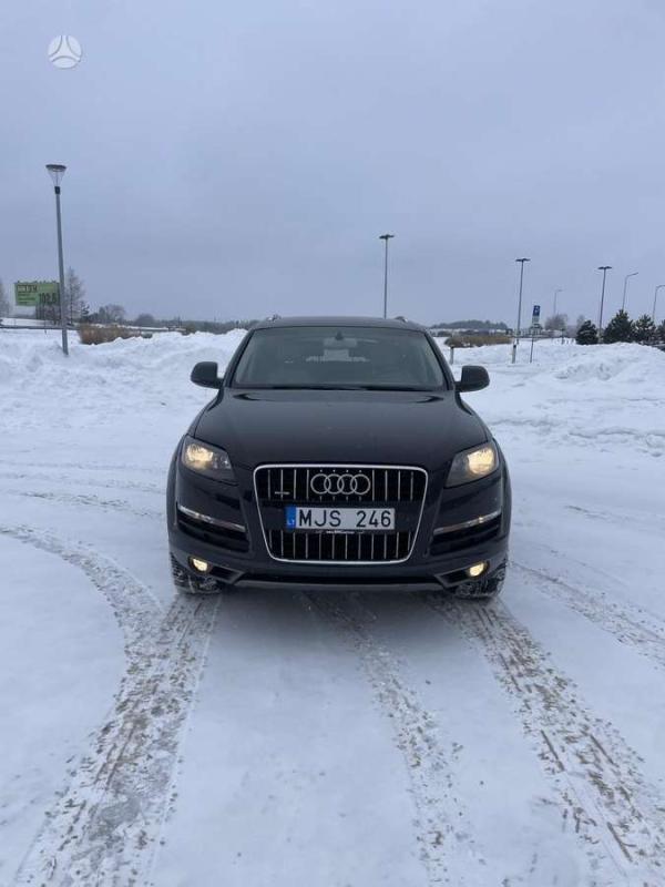 Melns Audi Q7 2010 Viļņa, ar dzinēja tilpumu 3.60 L un nobraukumu 211 tūkst. km par 8950 €, foto 8 vietnē AUTOMOTO.COM.LV