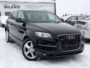 Melns Audi Q7 2010 Utena, ar dzinēja tilpumu 2.97 L un nobraukumu 290 tūkst. km par 8590 €, foto  vietnē AUTOMOTO.COM.LV