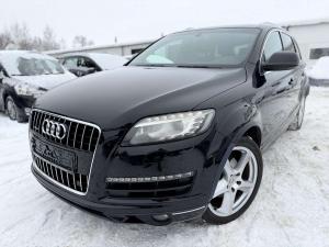 Black Audi Q7 2010 in Utena, with an engine capacity of 2.97 L and mileage of 290 thousand km for 8590 €, photo 3 on AUTOMOTO.COM.LV