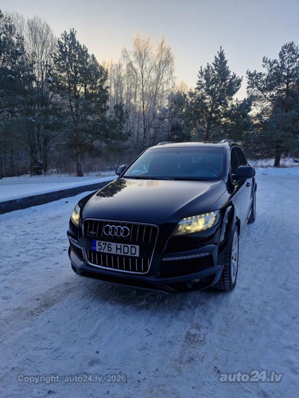 Black Audi Q7 2010 in Tallinn, with an engine capacity of 4.10 L and mileage of 312 thousand km for 16500 €, photo 1 on AUTOMOTO.COM.LV