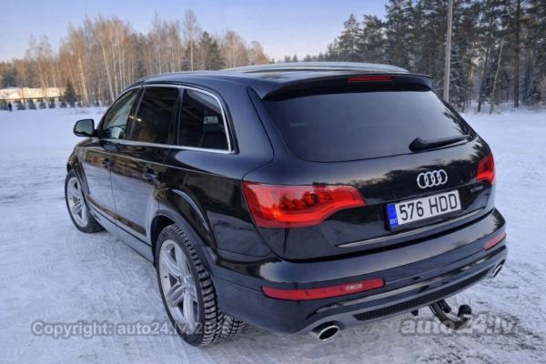 Black Audi Q7 2010 in Tallinn, with an engine capacity of 4.10 L and mileage of 312 thousand km for 16500 €, photo 4 on AUTOMOTO.COM.LV